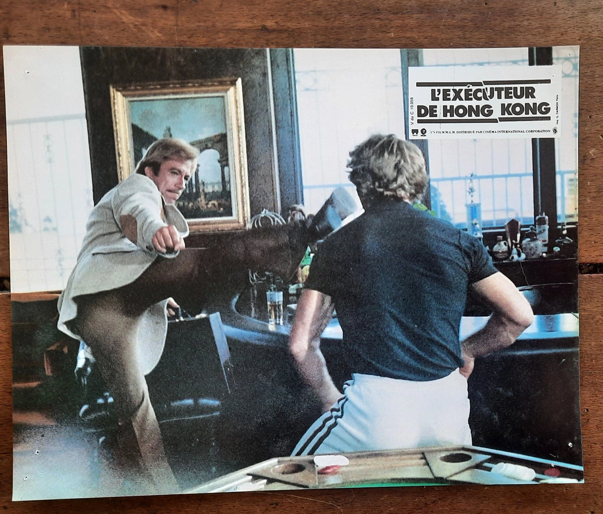 8 Photos originales L'EXCUTEUR DE HONG KONG Chuck NORRIS arts martiaux ...