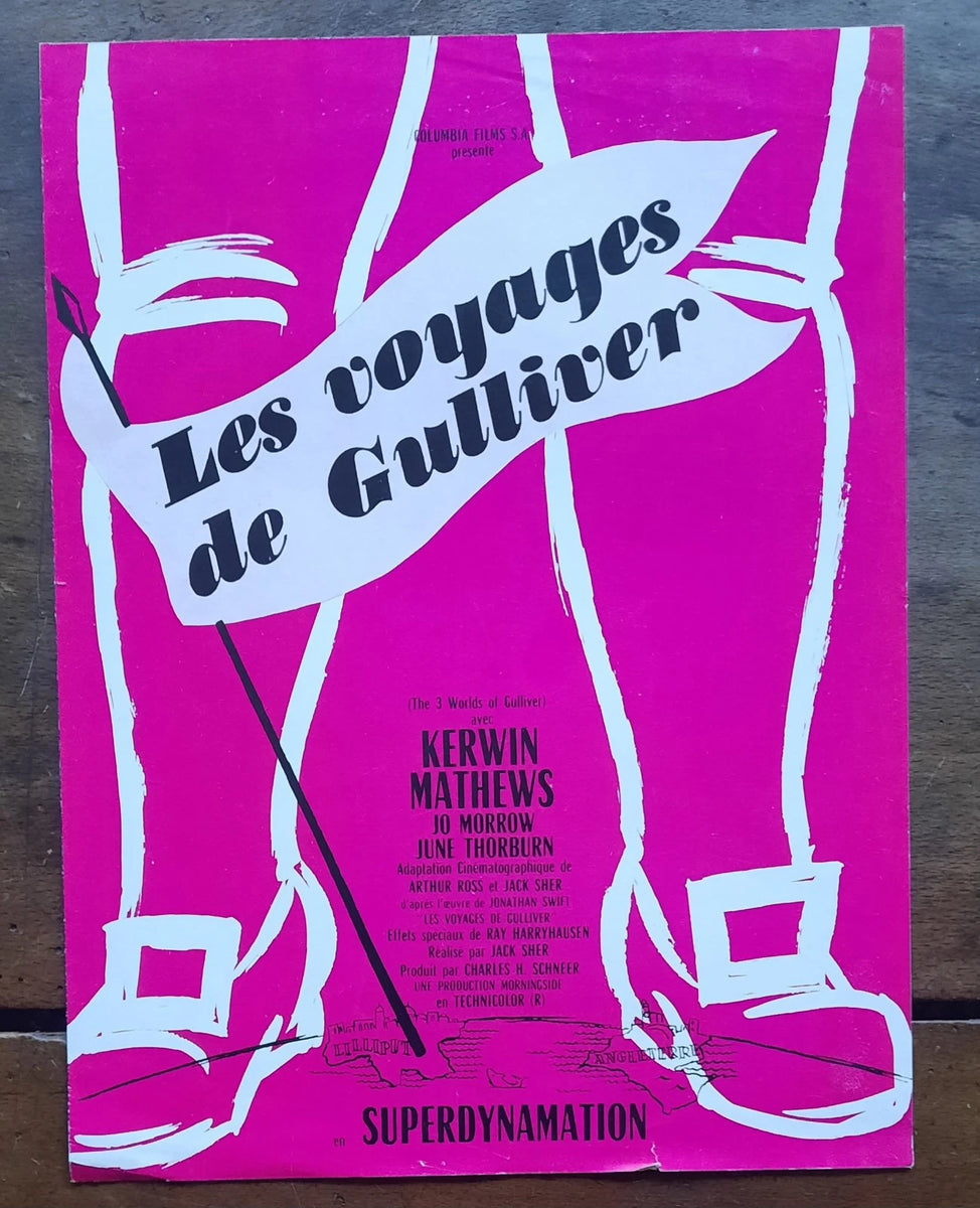 Dossier de presse LES VOYAGES DE GULLIVER Jack SHER Kerwin MATHEWS J M ...