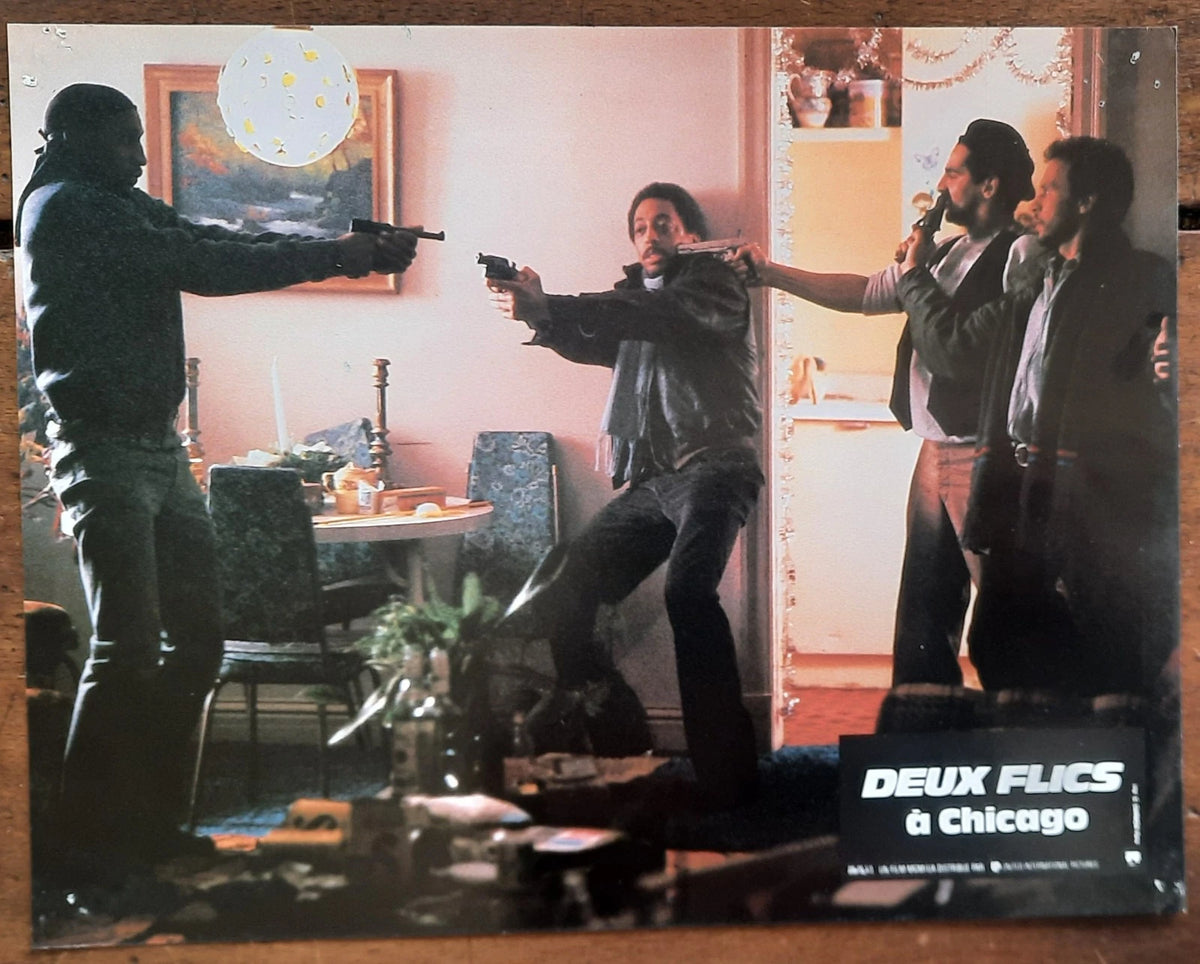 12 Photos originales DEUX FLICS A CHICAGO Peter HYAMS Gregory HYNES CR ...