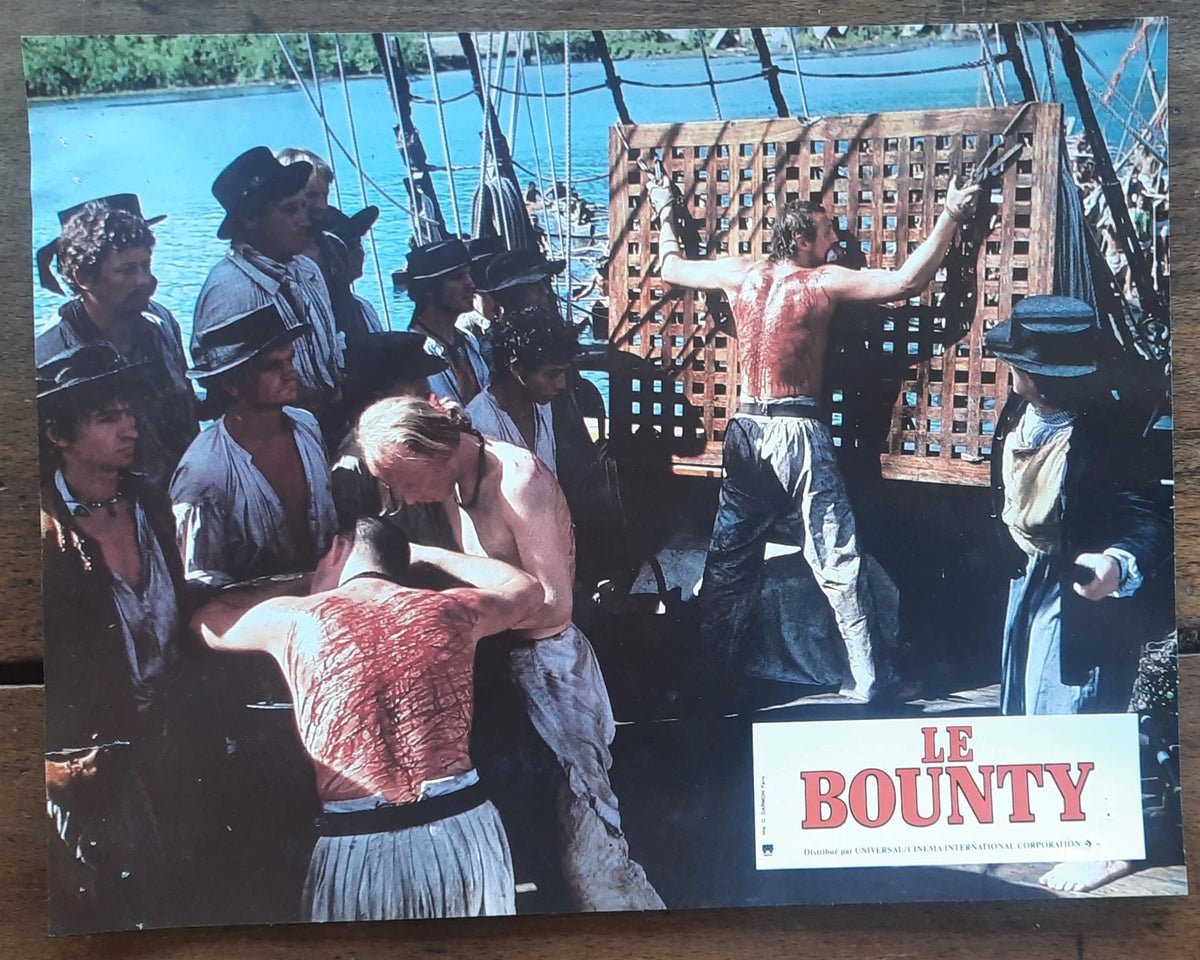 6 Original Photos THE BOUNTY Roger DONALDSON Mel GIBSON Antony HOPKINS ...