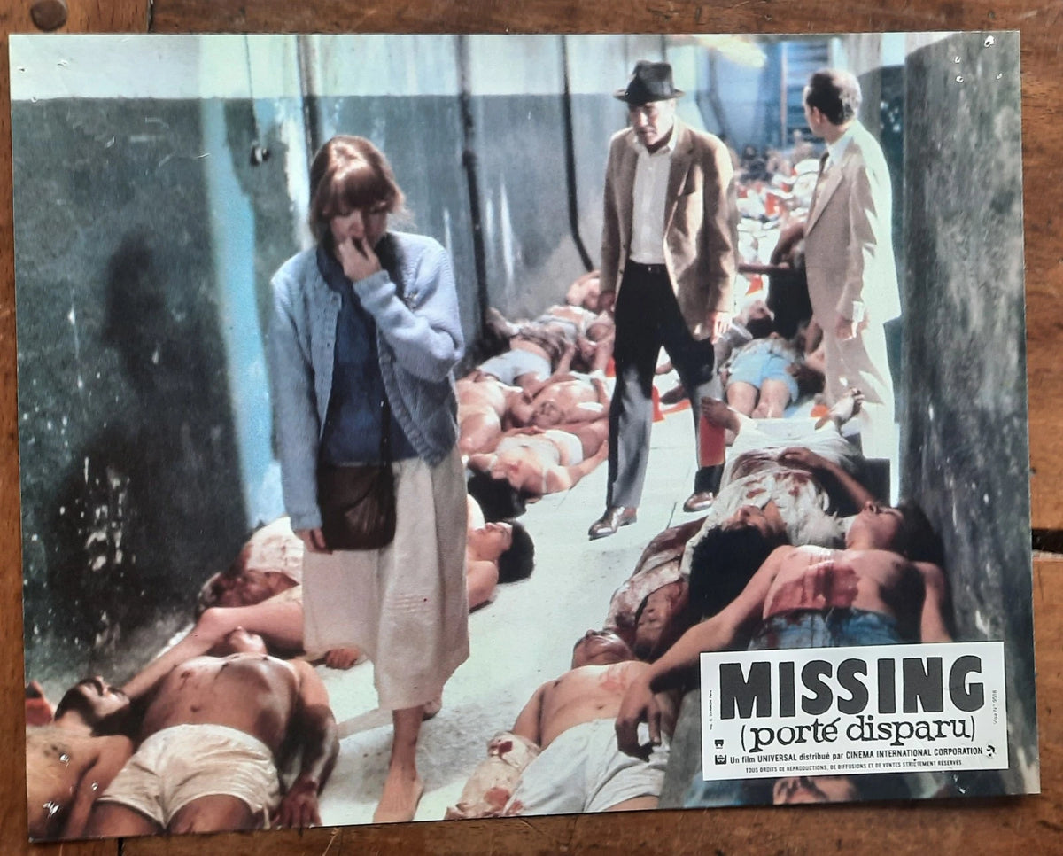 6 Photos originales MISSING Porté disparu COSTA GAVRAS Jack LEMMON 198 ...