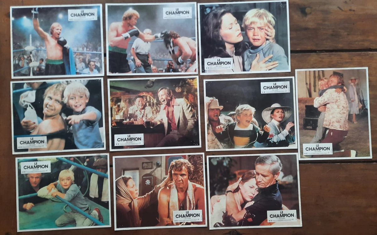10 Original Photos THE CHAMPION champ Franco ZEFFIRELLI Jon VOIGHT box ...