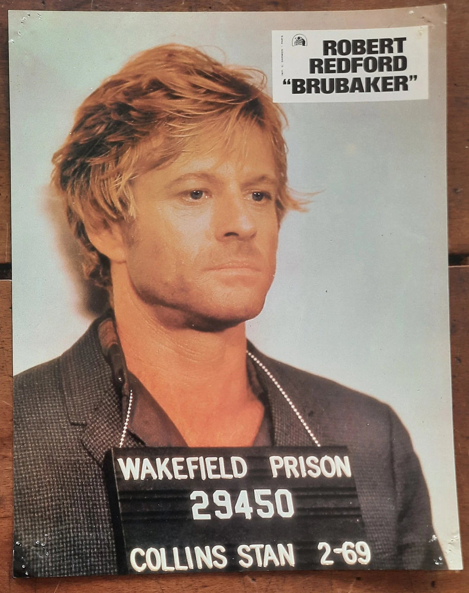 7 Photos originales BRUBAKER Robert REDFORD Morgan FREEMAN 1980 – CINEAD