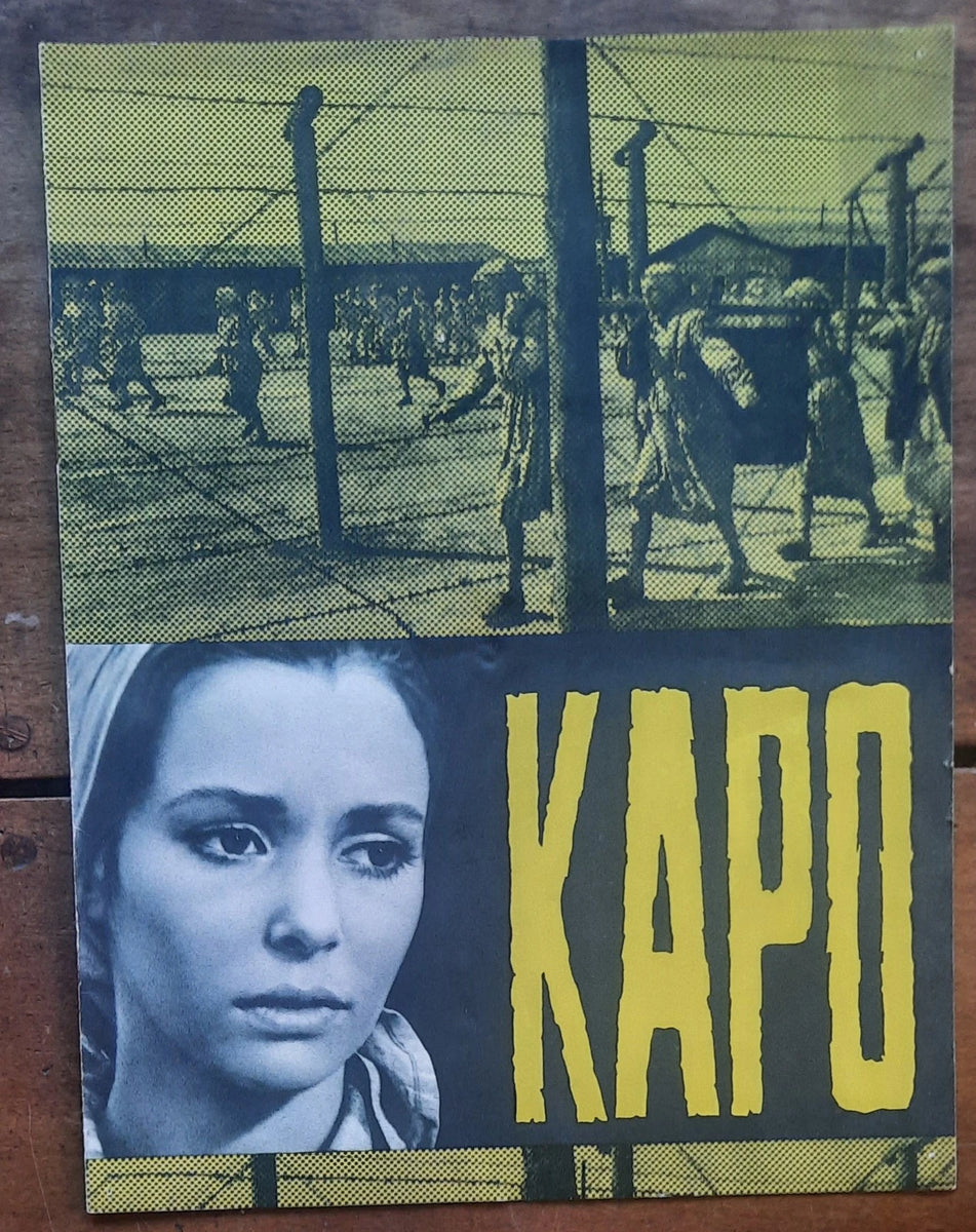 Dossier de presse KAPO Gillo PONTECORVO Didi PEREGO Gianni PEREGO Shoa ...