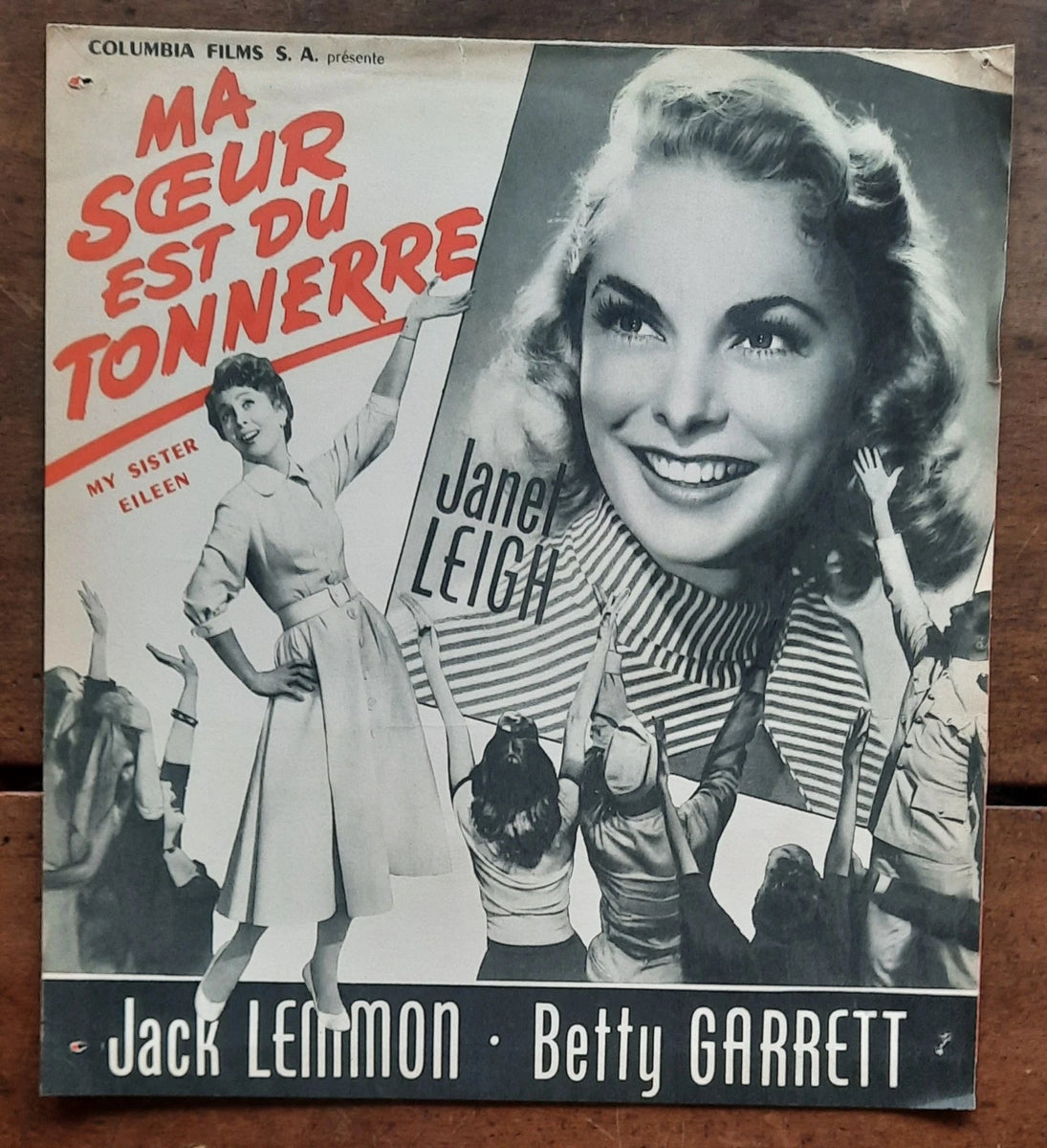 Dossier de presse MA SOEUR EST DU TONNERRE Jack LEMMON Betty GARRETT 1 ...