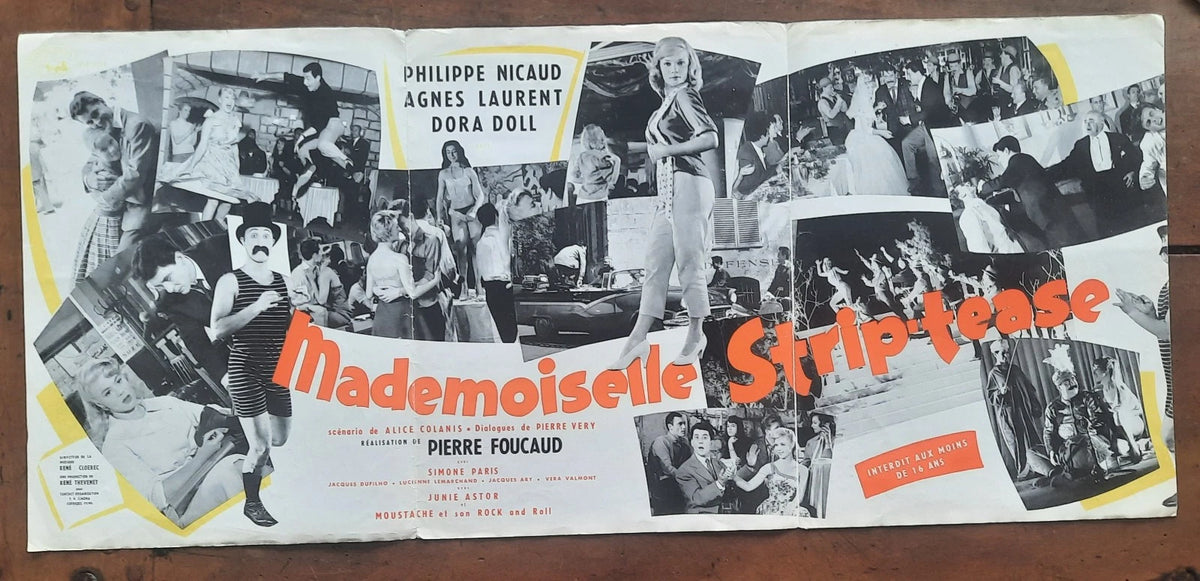 Dossier de presse MADEMOISELLE STRIP-TEASE Pierre FOUCAUD Philippe NIC ...