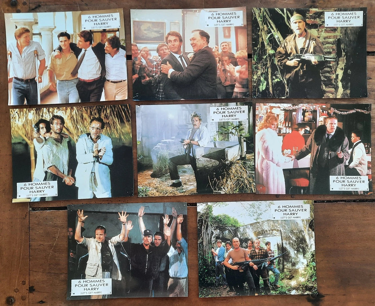 8 Photos originales 6 HOMMES POUR SAUVER HARRY Stuart ROSENBERG Gary B ...