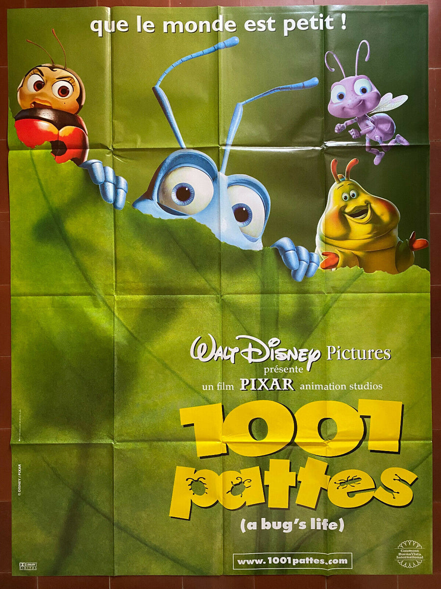 Poster 1001 A THOUSAND AND ONE PAWS Walt Disney Pixar 120x160cm – CINEAD