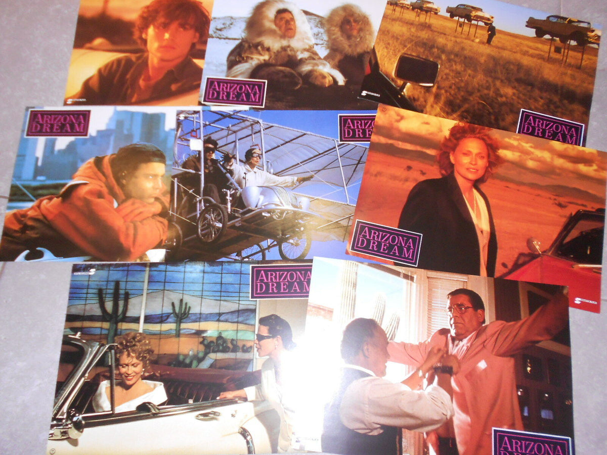 ARIZONA DREAM Emir Kusturica JOHNNY DEPP Faye Dunaway 8 Photos – CINEAD