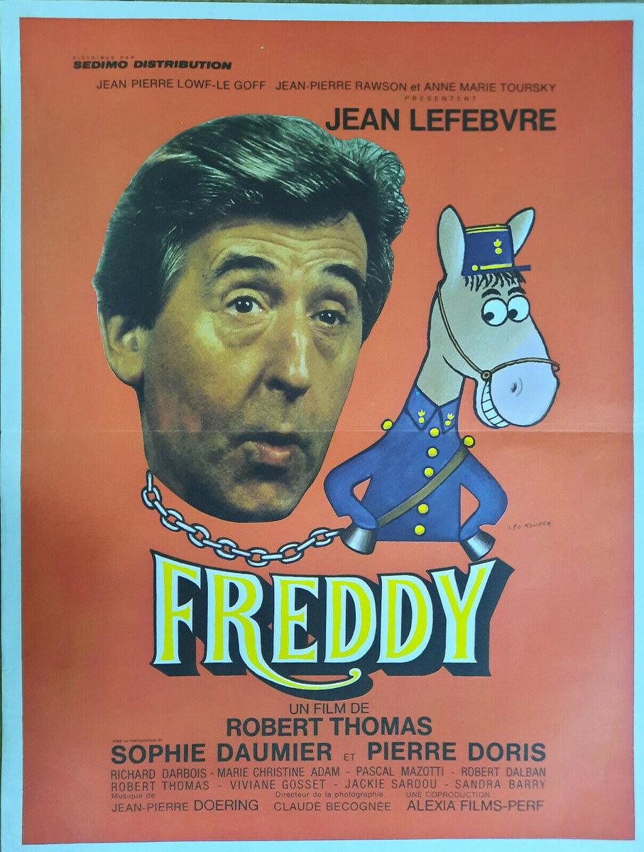 Poster FREDDY Robert THOMAS Jean LEFEBVRE gendarme anne 40x60cm – CINEAD