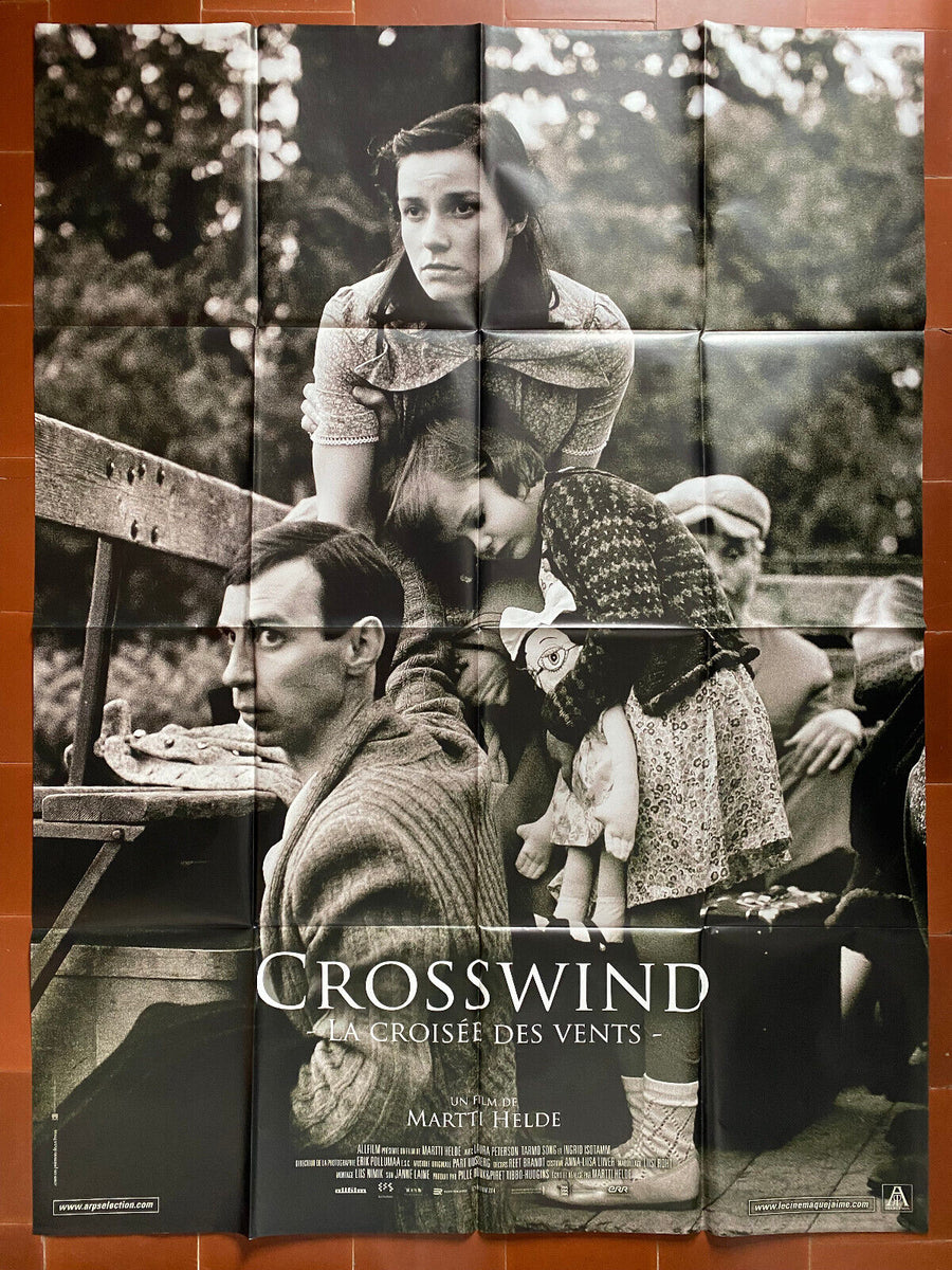 Affiche CROSSWIND Martti HELDE Laura PETERSON Ingrid ISOTAMM 120x160cm ...
