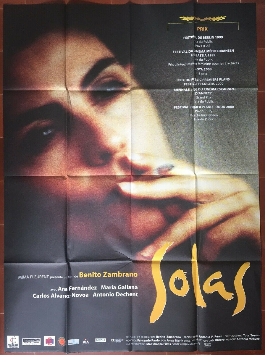 Poster SOLAS Benito Zambrano MARIA GALIANA Ana Fernandez 120x160cm – CINEAD