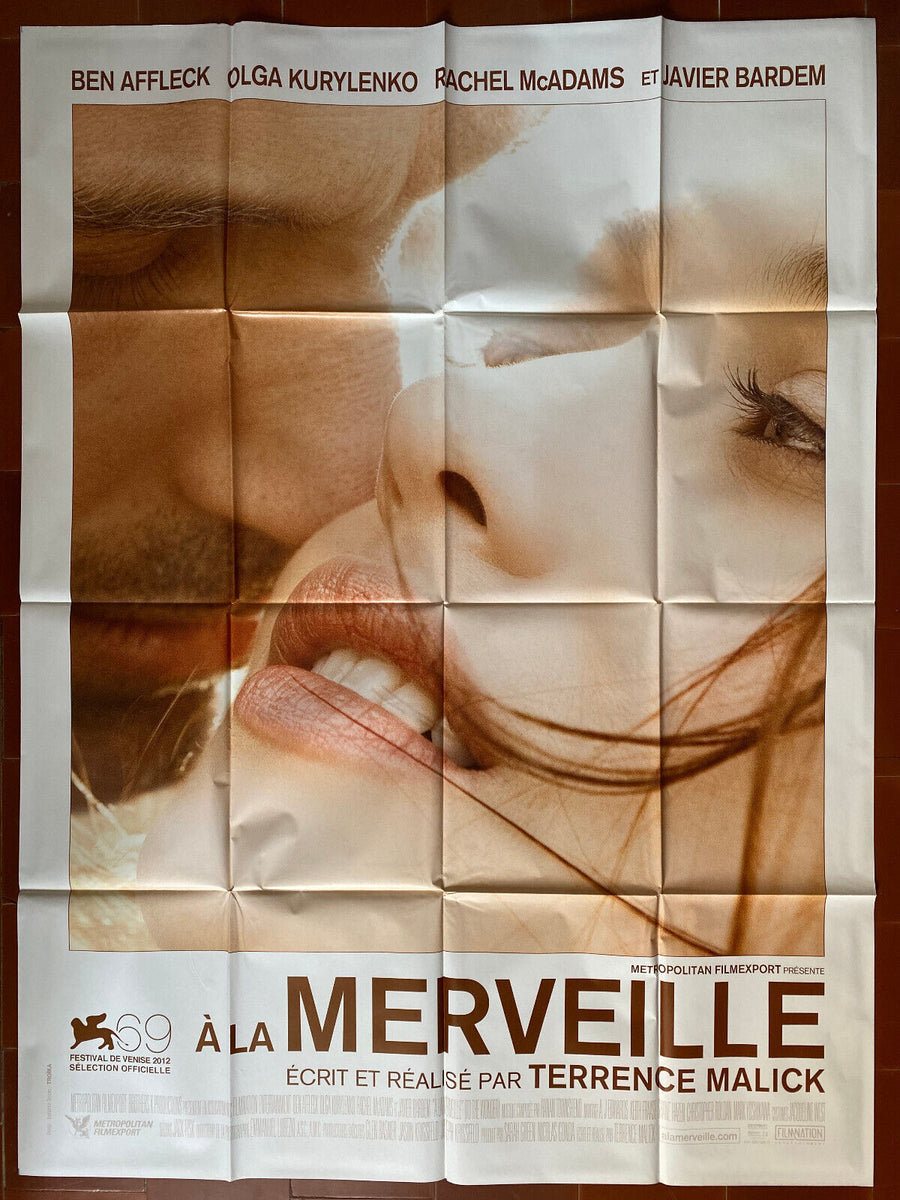 Affiche A LA MERVEILLE Terrence MALICK Ben AFFLECK Rachel McADAMS 120x ...