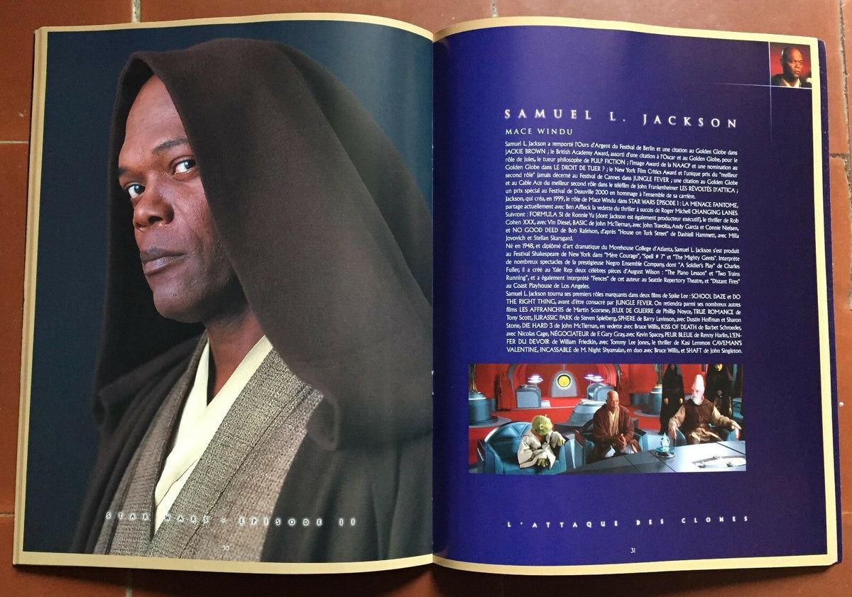 Press kit STAR WARS 2 Attack of the Clones GEORGE LUCAS Christensen ...