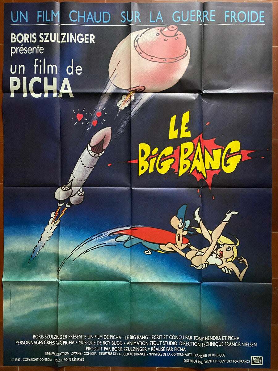 Poster THE BIG BANG PICHA Animation Cold War Erotic 120x160cm – CINEAD
