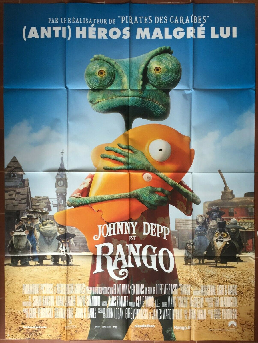 RANGO Poster GORE VERBINSKI Children's Room 120x160cm – CINEAD