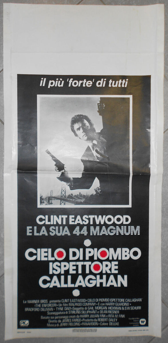 Poster THE INSPECTOR NEVER GIVES UP The Enforcer CLINT EASTWOOD James ...