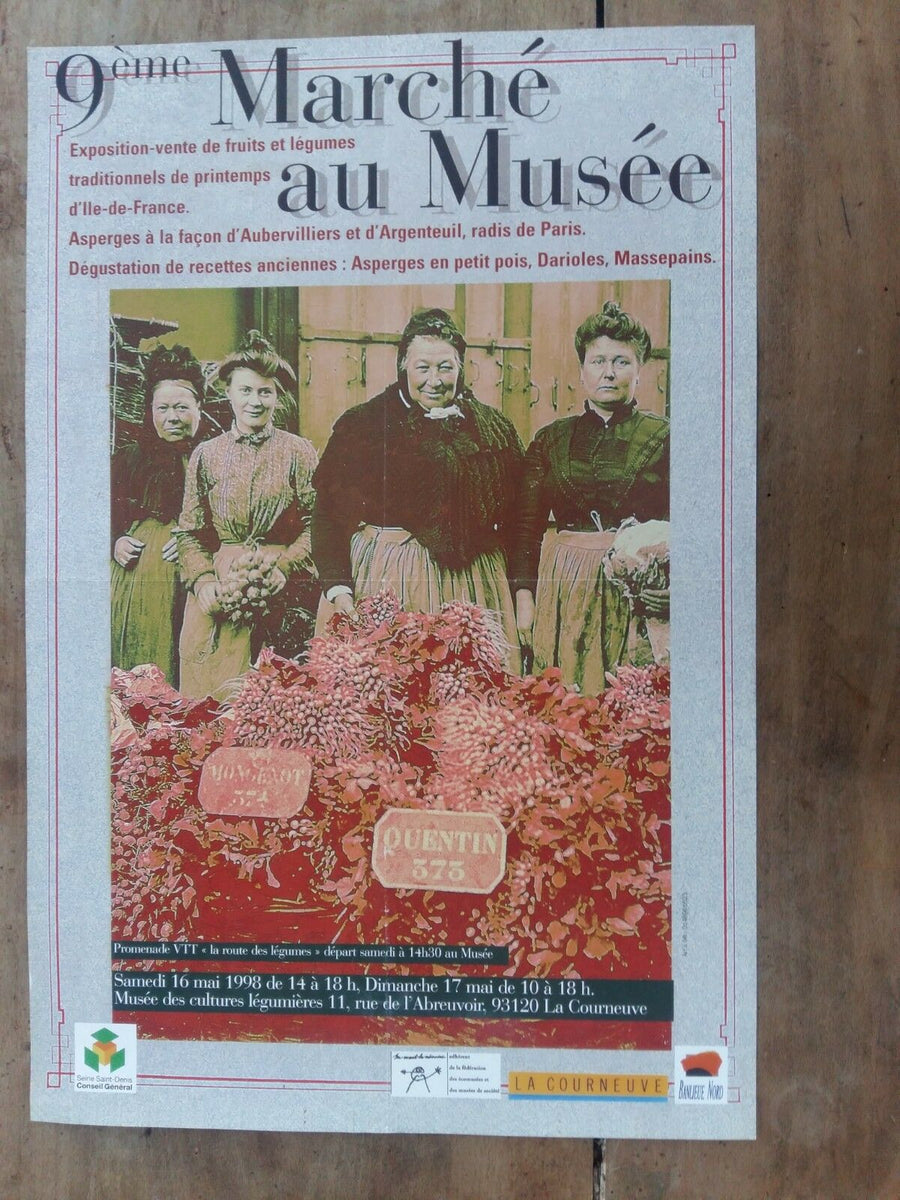 Poster 9th WALK TO THE MUSEUM Museum of vegetable crops * – CINEAD