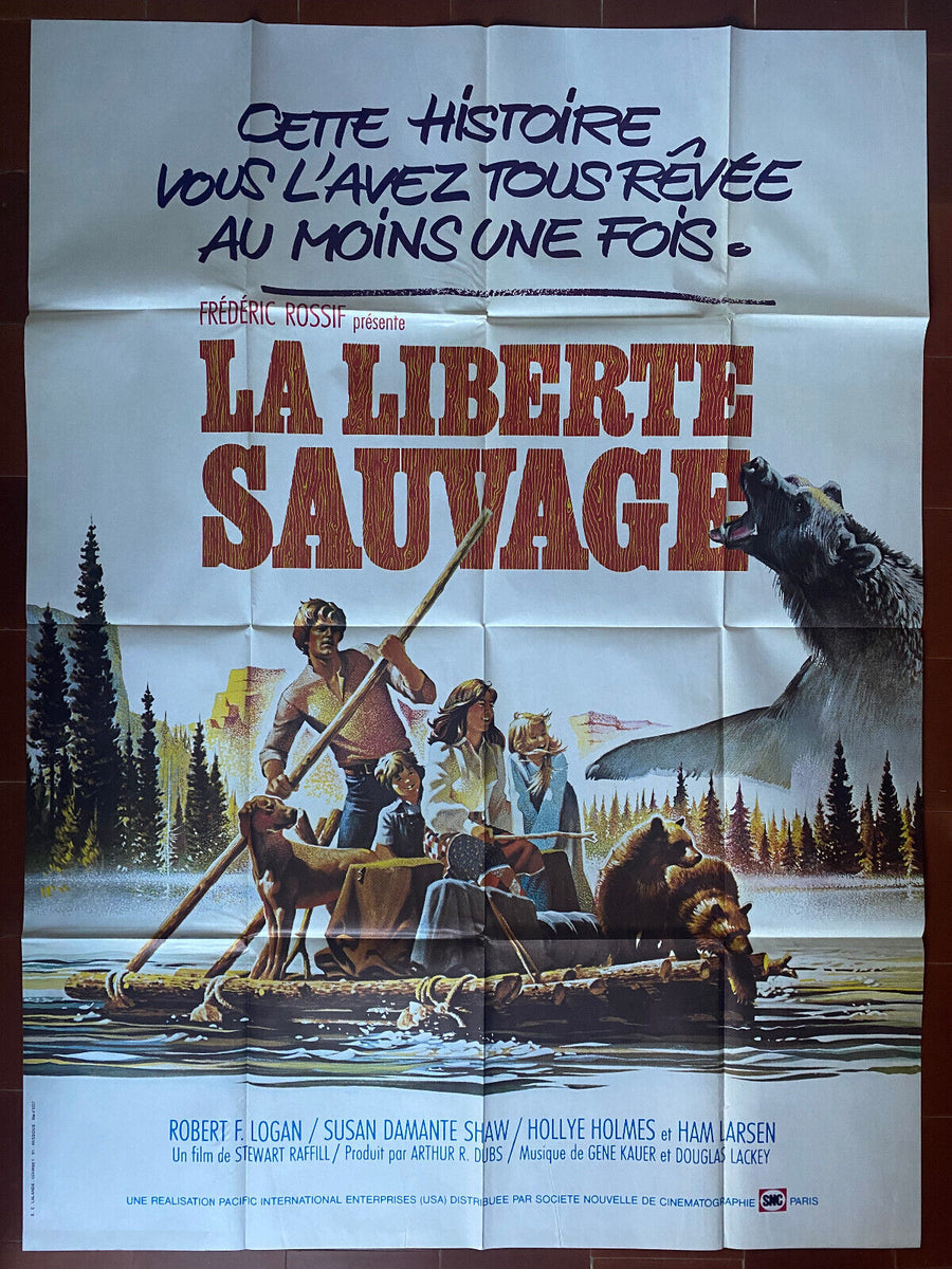 Affiche LA LIBERTE SAUVAGE Alex RANARIVELO Sharon STONE Jason LEWIS 12 ...