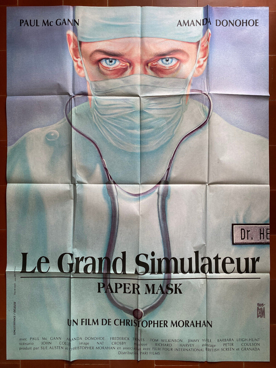 Poster THE GREAT SIMULATOR Christopher MORAHAN Paul McGANN 120x160cm ...