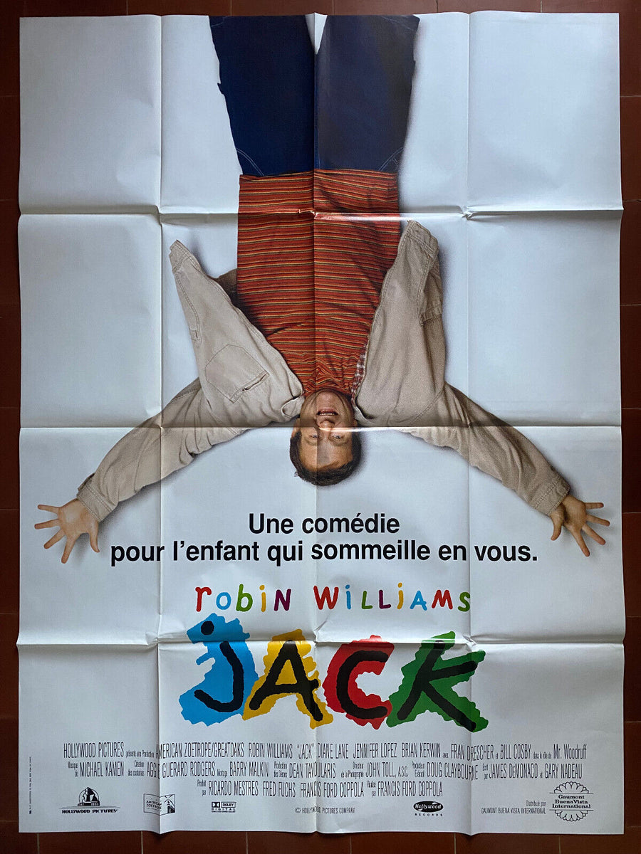 Affiche JACK Francis Ford COPPOLA Robin WILLIAMS Jennifer LOPEZ 120x16 ...