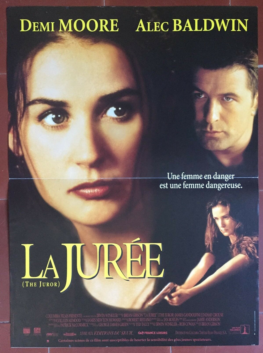 LA JUREE poster demi moore alec baldwin 40x60cm * – CINEAD