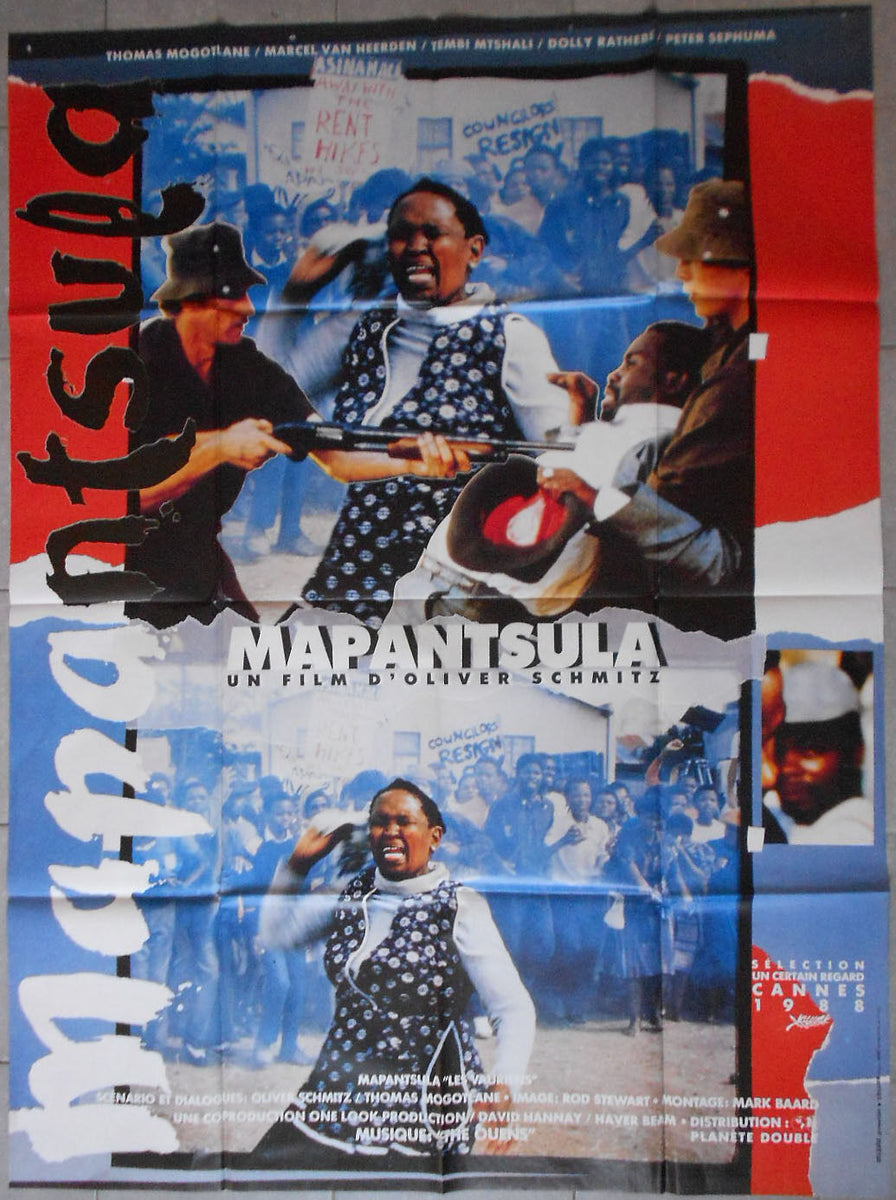 Poster MAPANTSULA Oliver Schmitz THOMAS MOGOTLANE Thembi Mtshali 120x1 ...