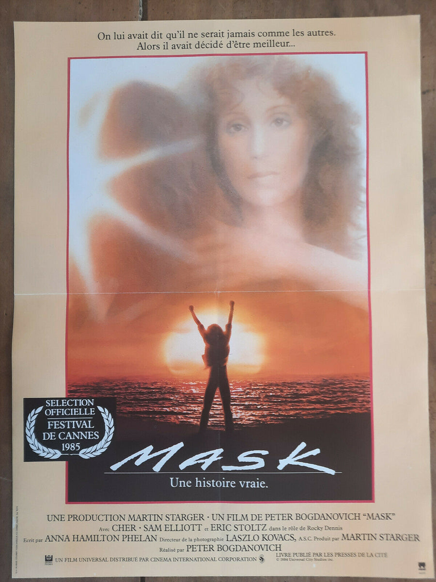 Poster MASK Peter BOGDANOVICH DEAR Sam ELLIOT Eric STOLTZ 40x60cm – CINEAD