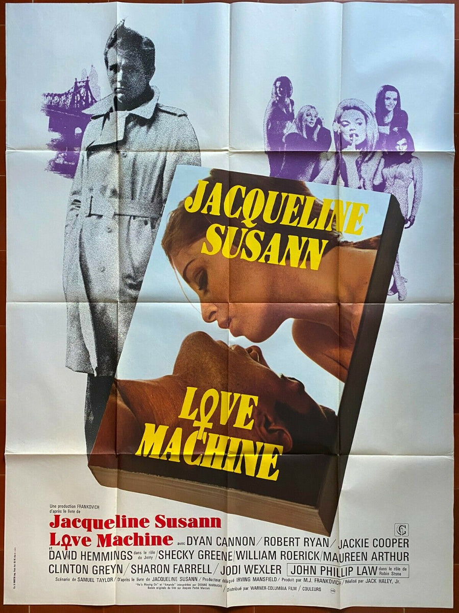 Poster LOVE MACHINE Dyan Cannon JOHN PHILLIP LAW Robert Ryan 120x160cm ...