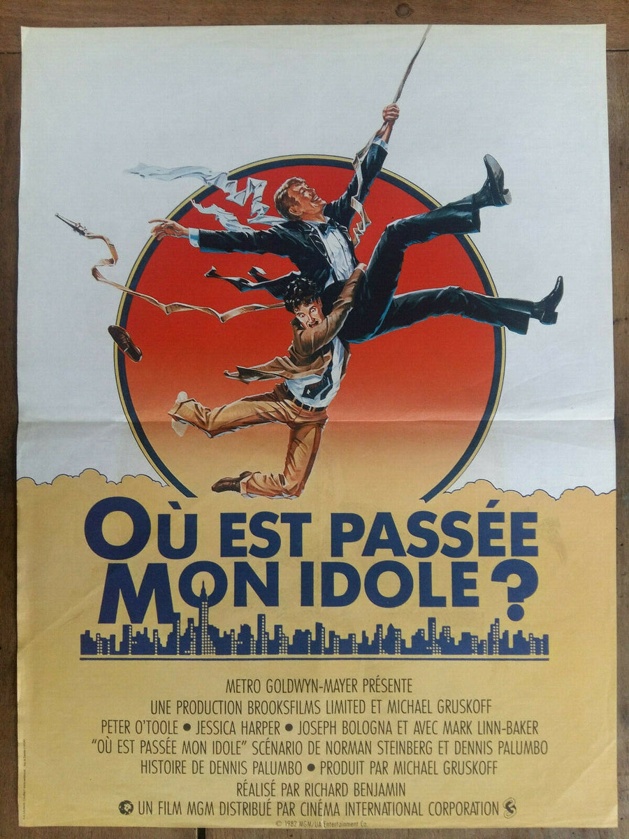 Poster WHERE HAS MY IDOL GONE? Richard BENJAMIN Peter O'TOOLE 40x60cm ...