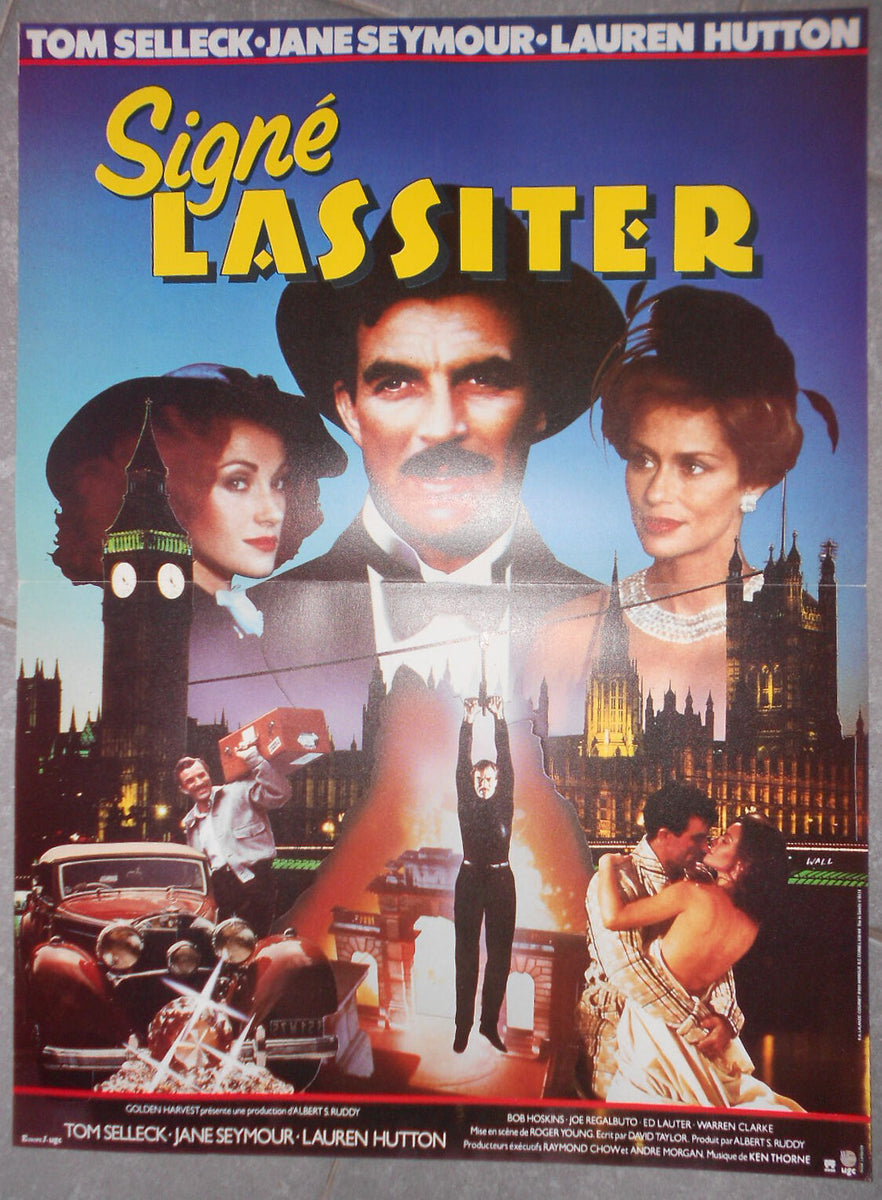 Poster SIGN LASSITER Jane Seymour TOM SELLECK Roger Young 40x60cm – CINEAD
