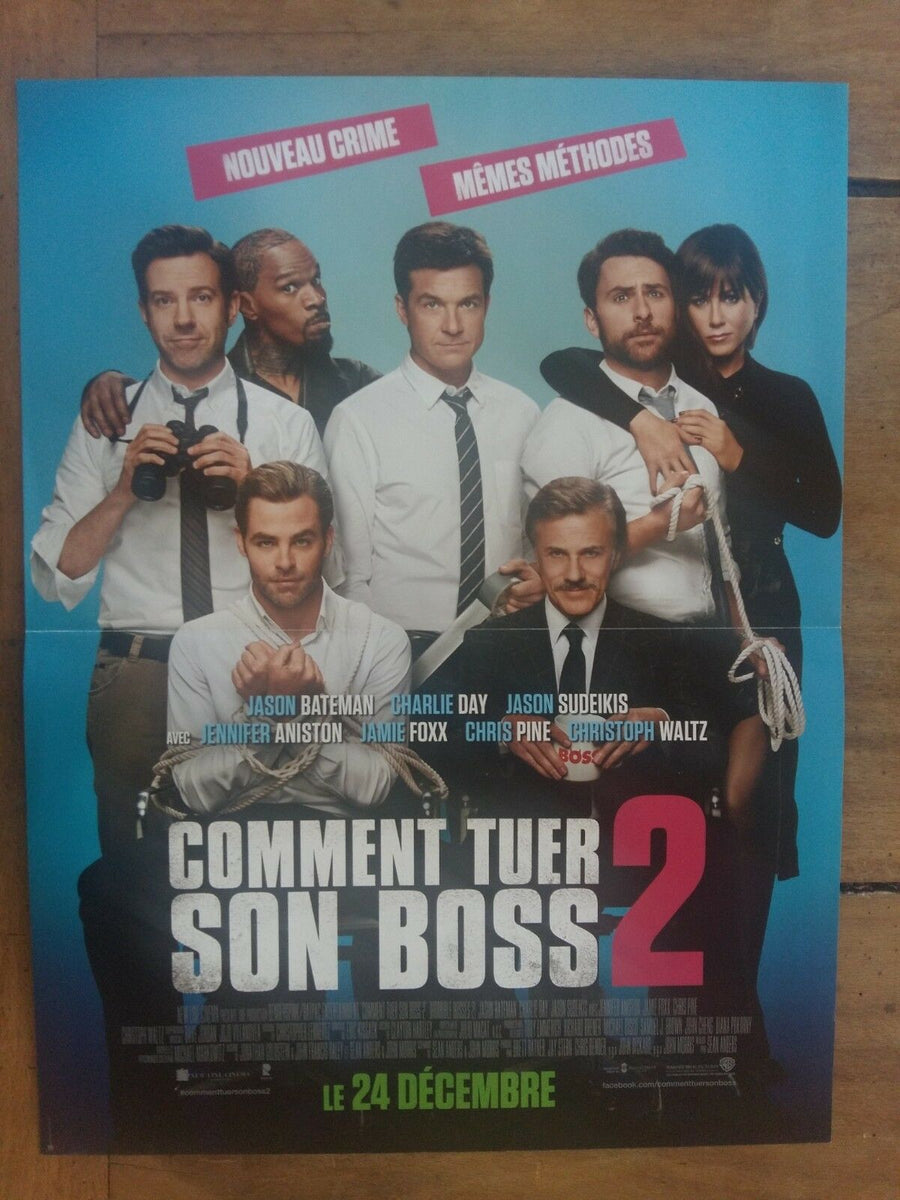 Poster HOW TO KILL YOUR BOSS 2? sean ANDERS jamie FOXX 40x60cm * – CINEAD