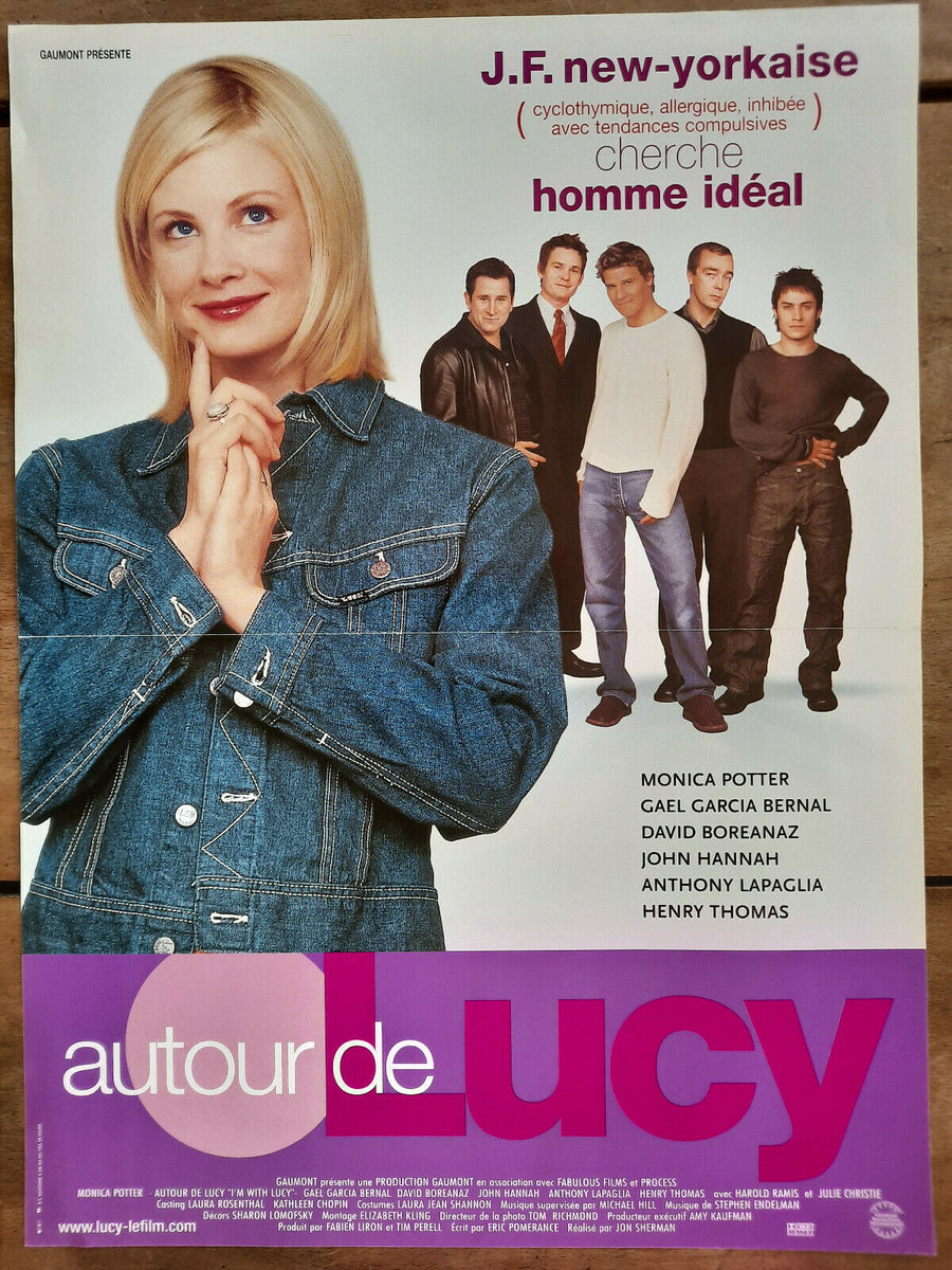 Poster AROUND LUCY Jon SHERMAN Monica POTTER 40x60cm – CINEAD