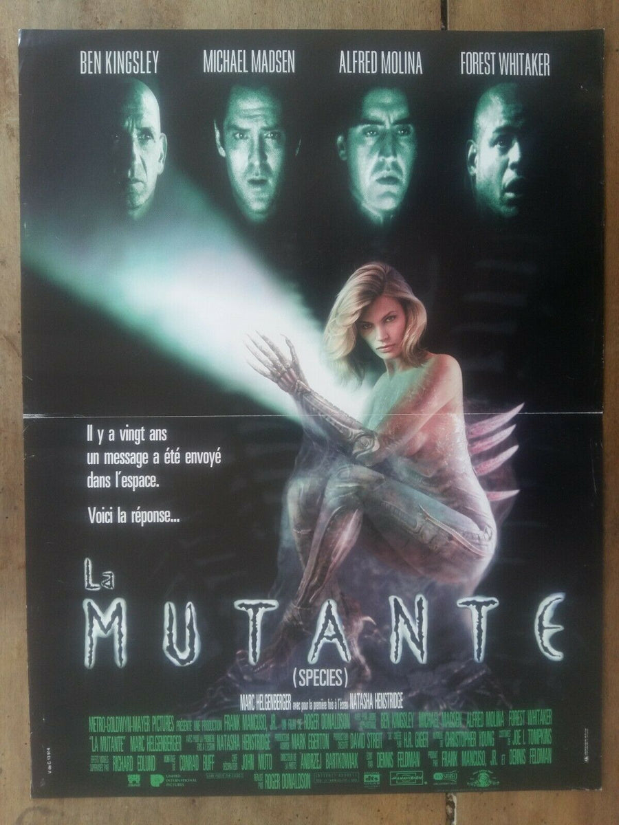 THE MUTANT Poster Roger DONALDSON Fantasy film Alfred MOLINA 40x60cm ...