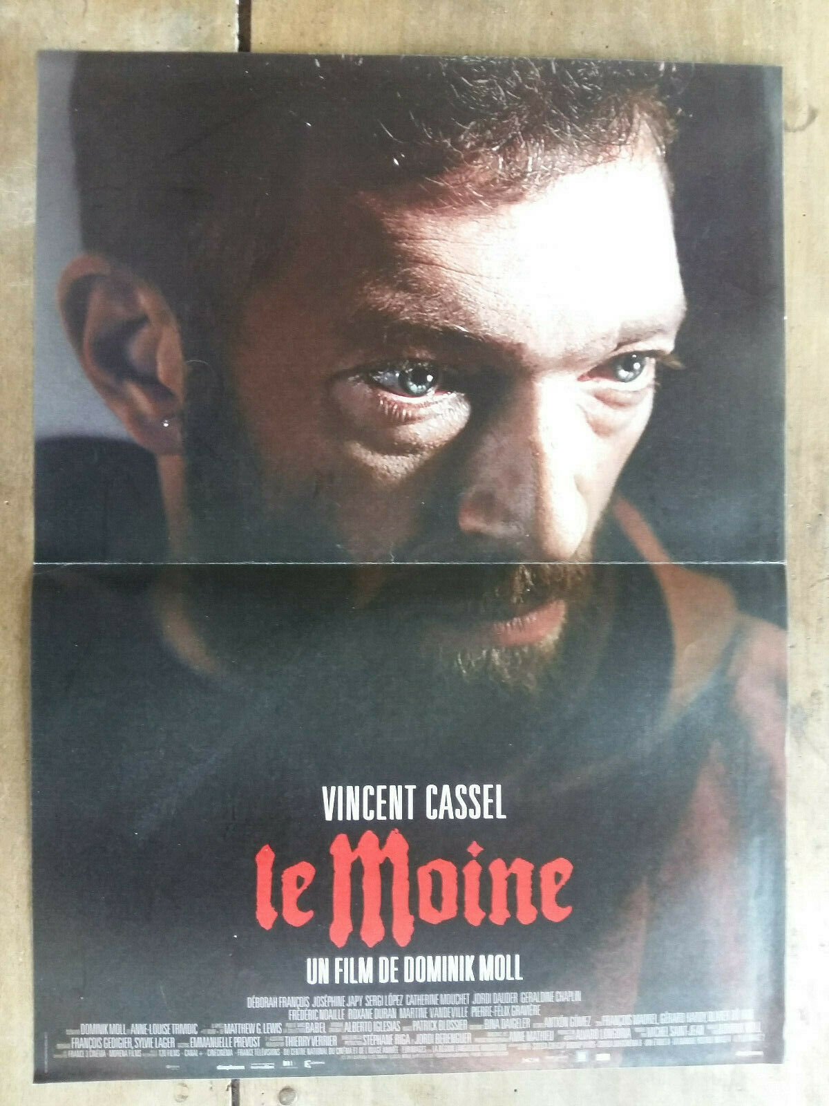 Poster THE MONK Dominik MOLL Vincent CASSEL 40x60cm – CINEAD