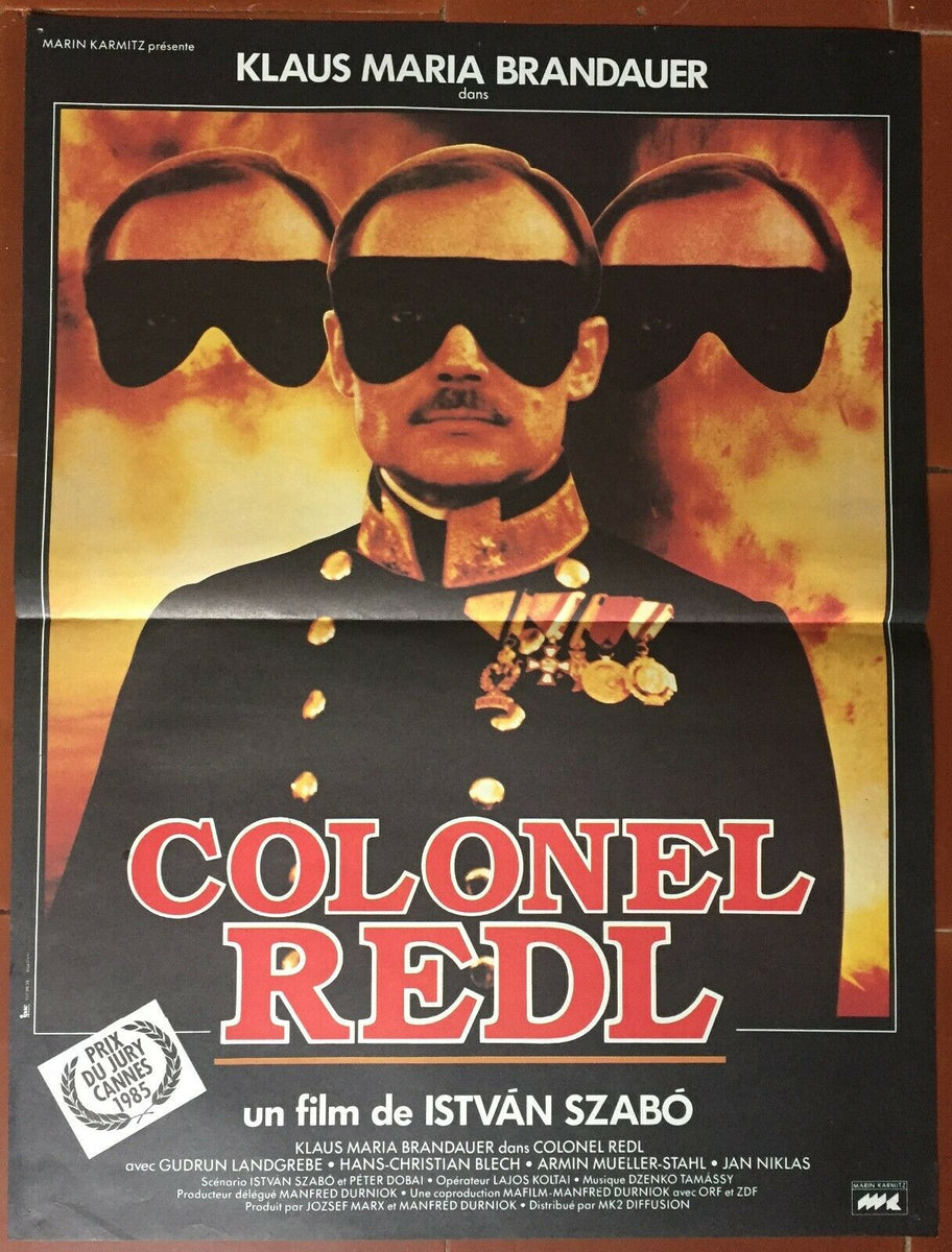 Poster COLONEL REDL Istvan Szabo KLAUS MARIA BRANDAUER 40x60cm – CINEAD