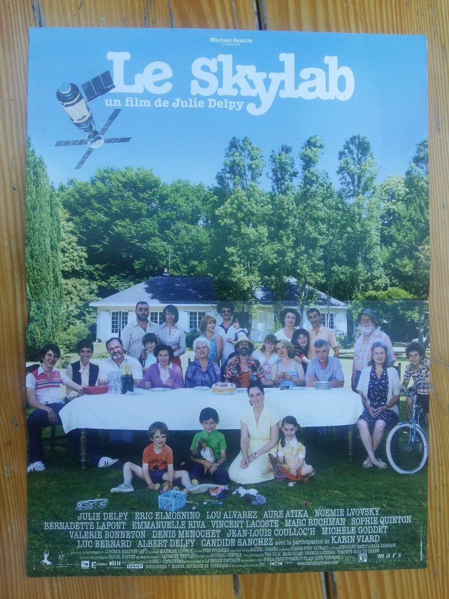 Affiche LE SKYLAB julie DELPY éric ELMOSNINO lou ALVAREZ 40x60cm * – CINEAD