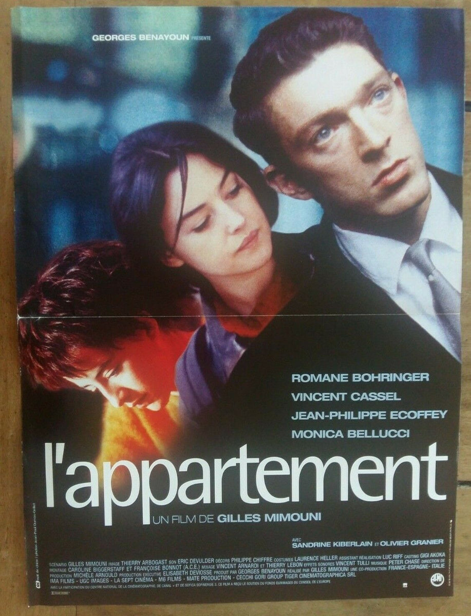 Poster THE APARTMENT Gilles MIMOUNI Romane BOHRINGER Vincent CASSEL 40 ...