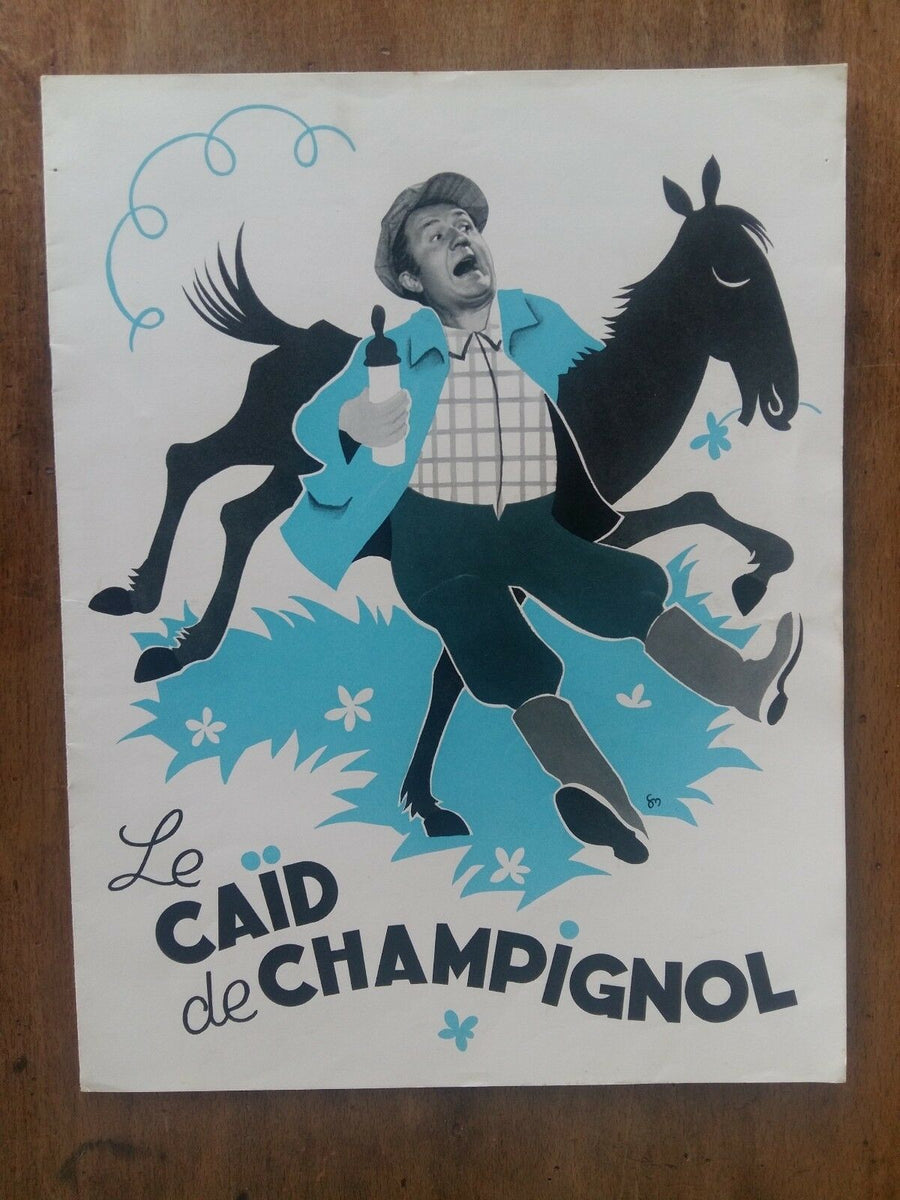 Press Kit LE CAID DE CHAMPIGNOL jean RICHARD michel SERRAULT (1966 ...