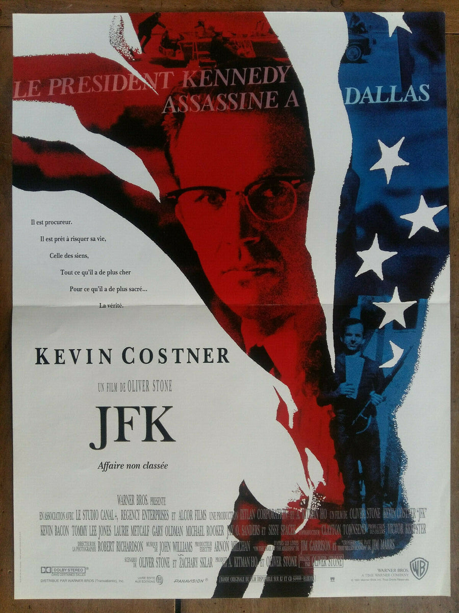 Poster JFK Oliver STONE Kevin COSTNER 40x60cm – CINEAD
