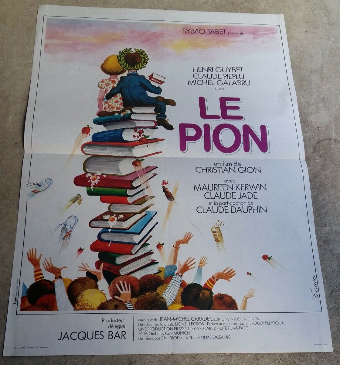 Poster THE PION Christian Gion CLAUDE JADE Henri Guybet 40x60cm * – CINEAD