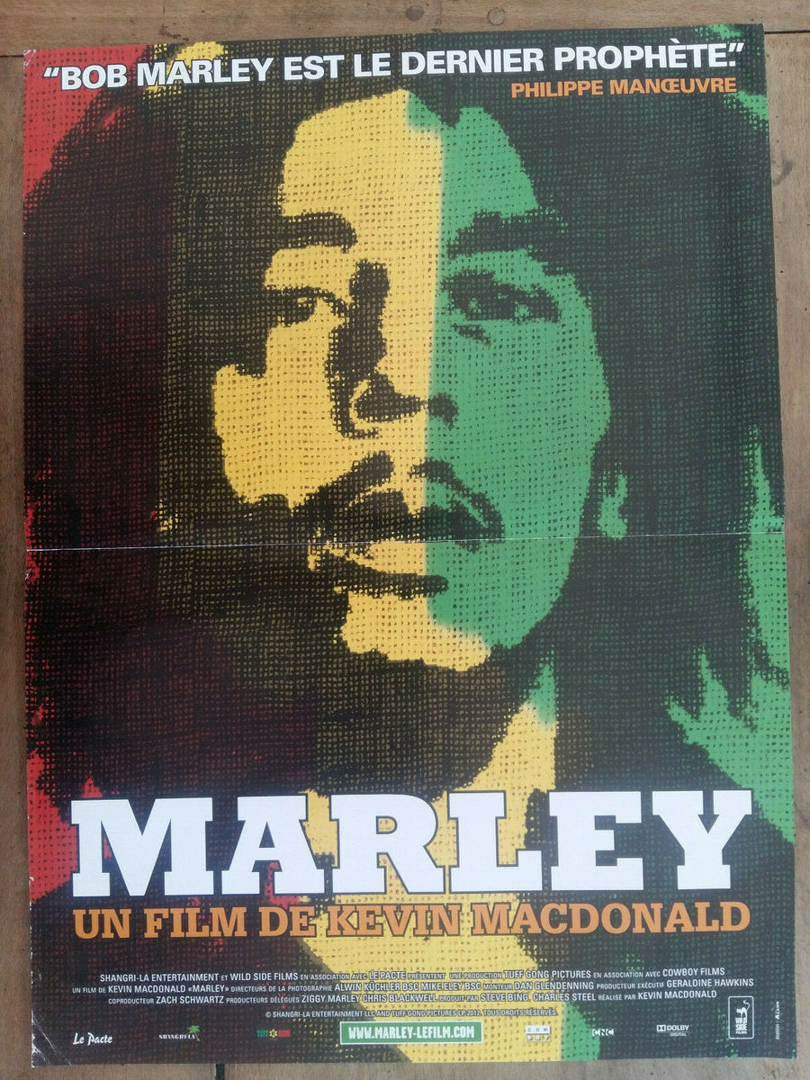 Poster MARLEY Kevin MACDONALD "Bob MARLEY the last prophet" 40x60cm ...