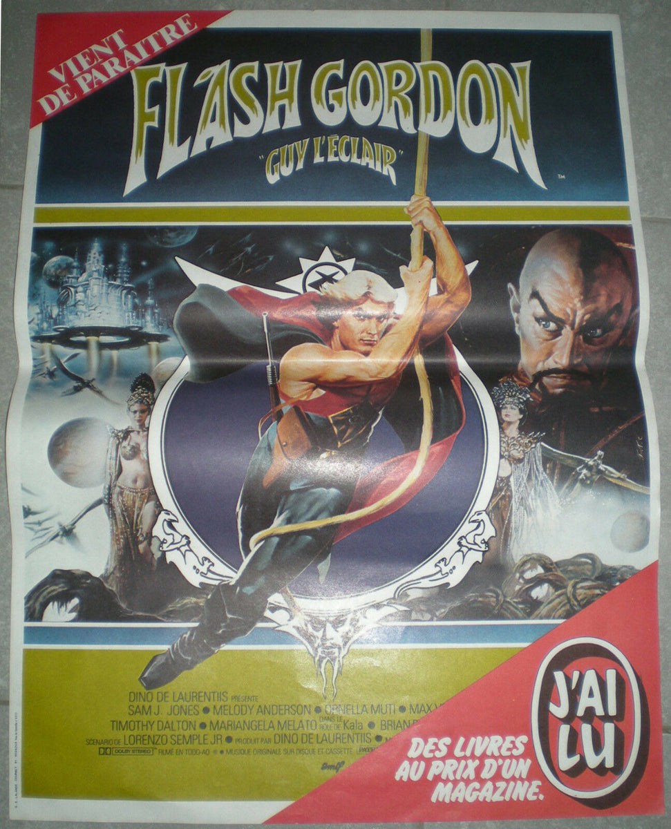 FLASH GORDON Mike Hodges SAM JONES Ornella Muti I READ 1980 – CINEAD