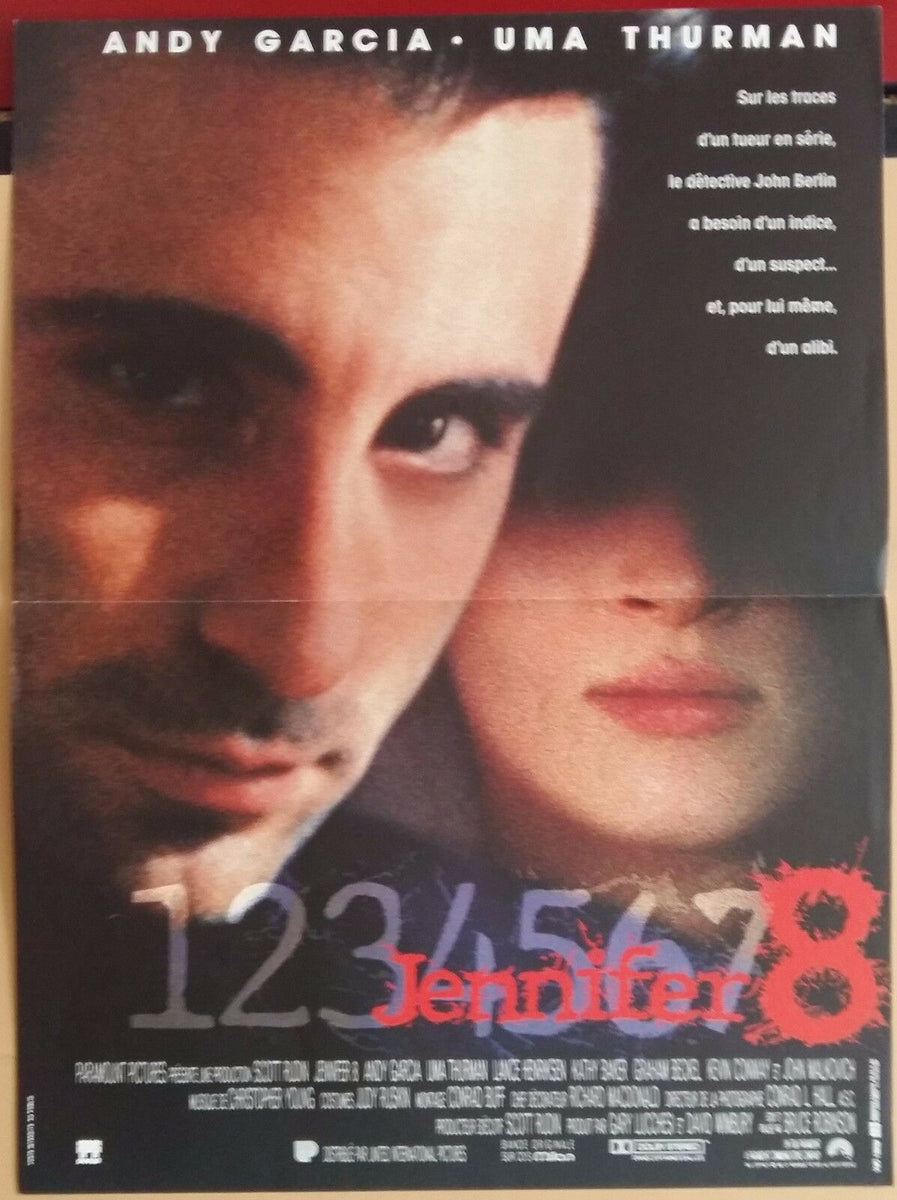 Poster JENNIFER 8 Andy Garcia UMA THURMAN 40x60cm * – CINEAD