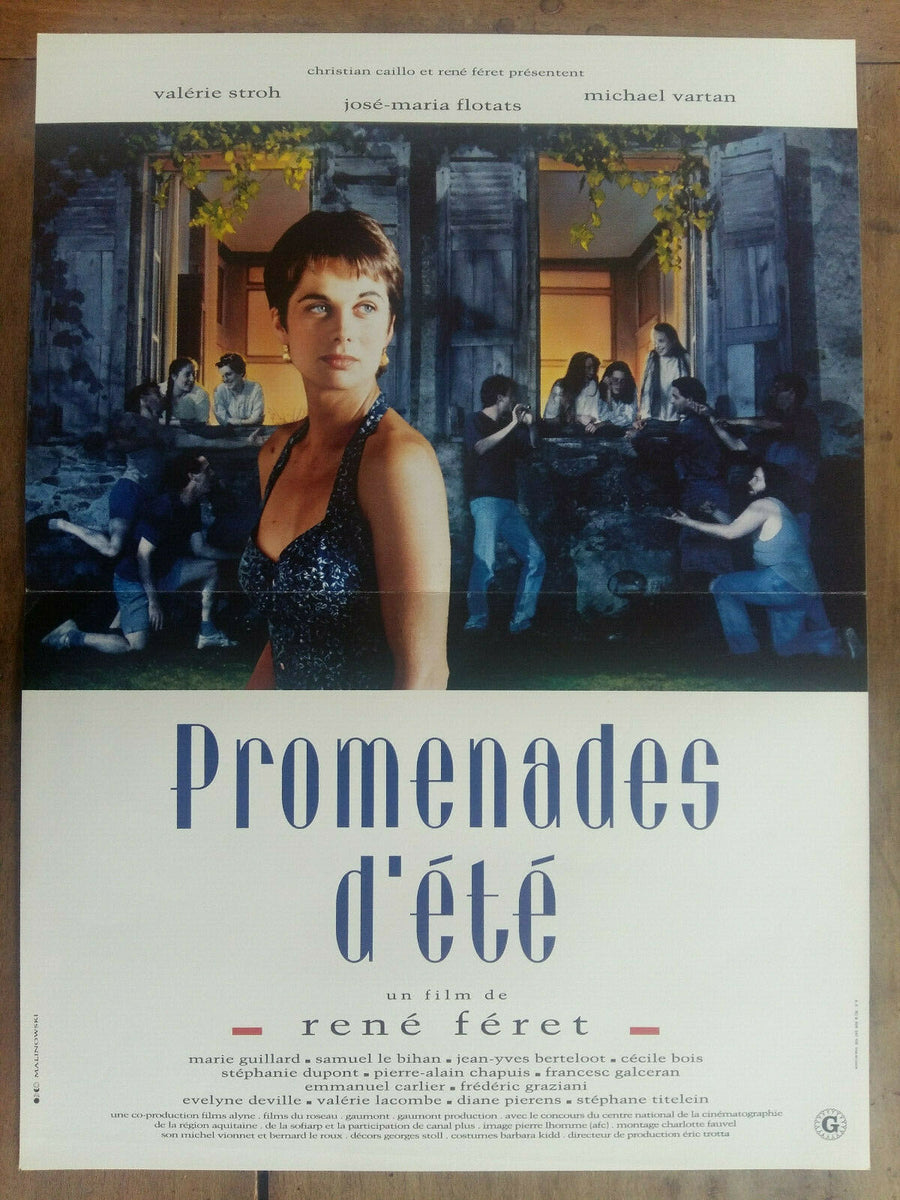 Poster SUMMER WALKS René FERET Valérie STROH Michael VARTAN 40x60cm ...