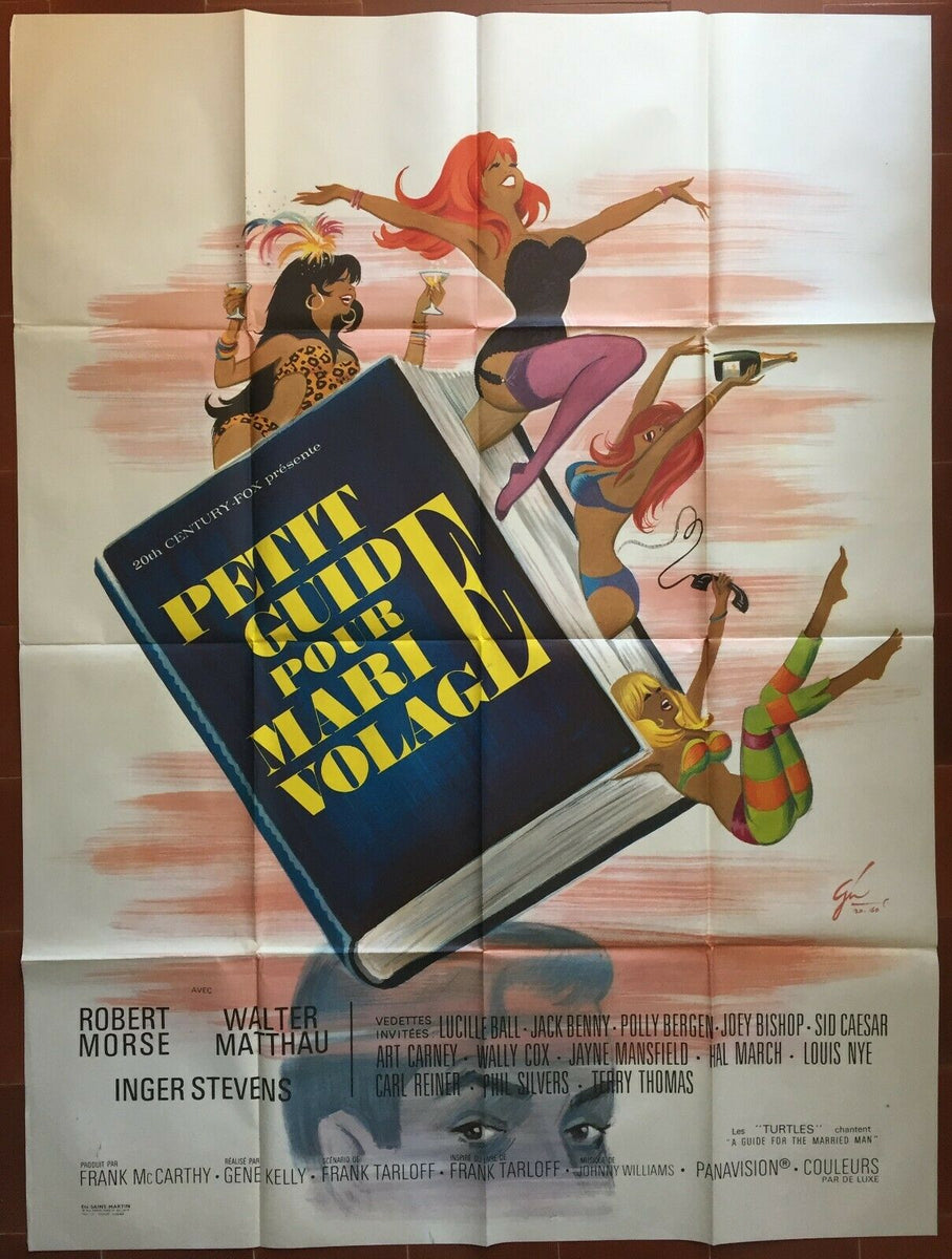 Affiche PETIT GUIDE POUR MARI VOLAGE Guide for Married Man GENE KELLY ...