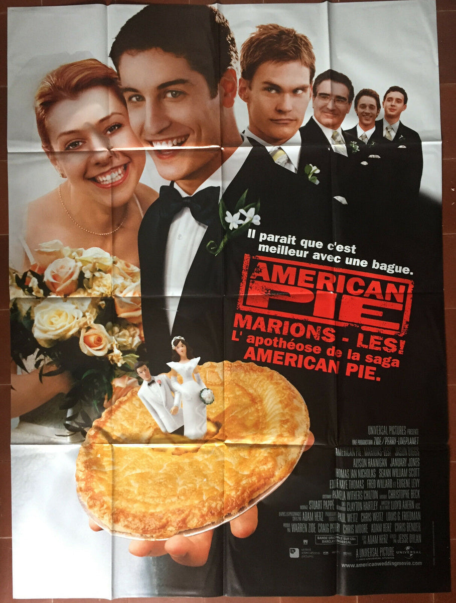 Poster AMERICAN PIE Paul Weitz JASON BIGGS Chris Klein 120x160cm – CINEAD