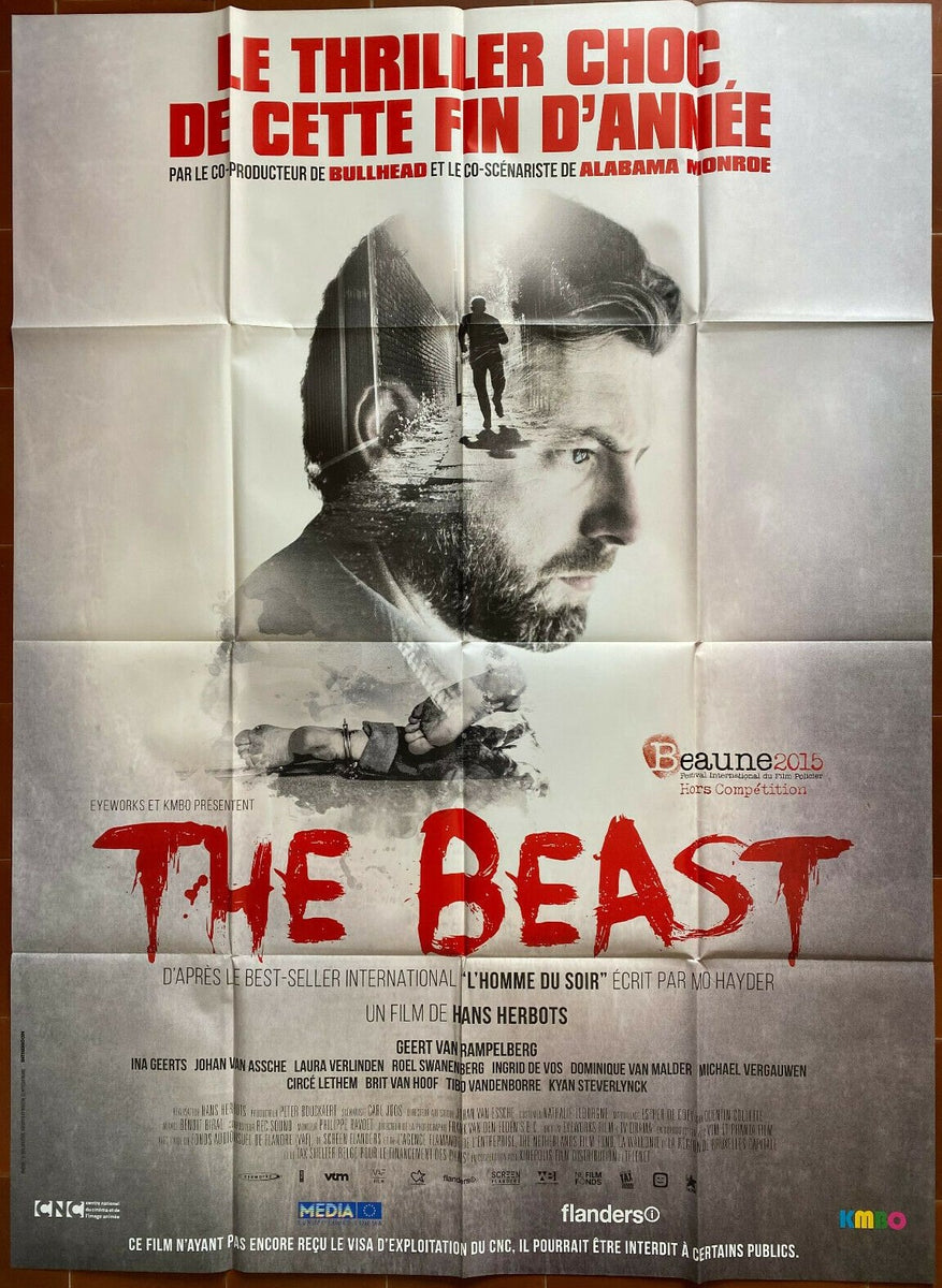 Poster THE BEAST treatment Hans HERBOTSLaura VERLINDEN 120x160cm – CINEAD