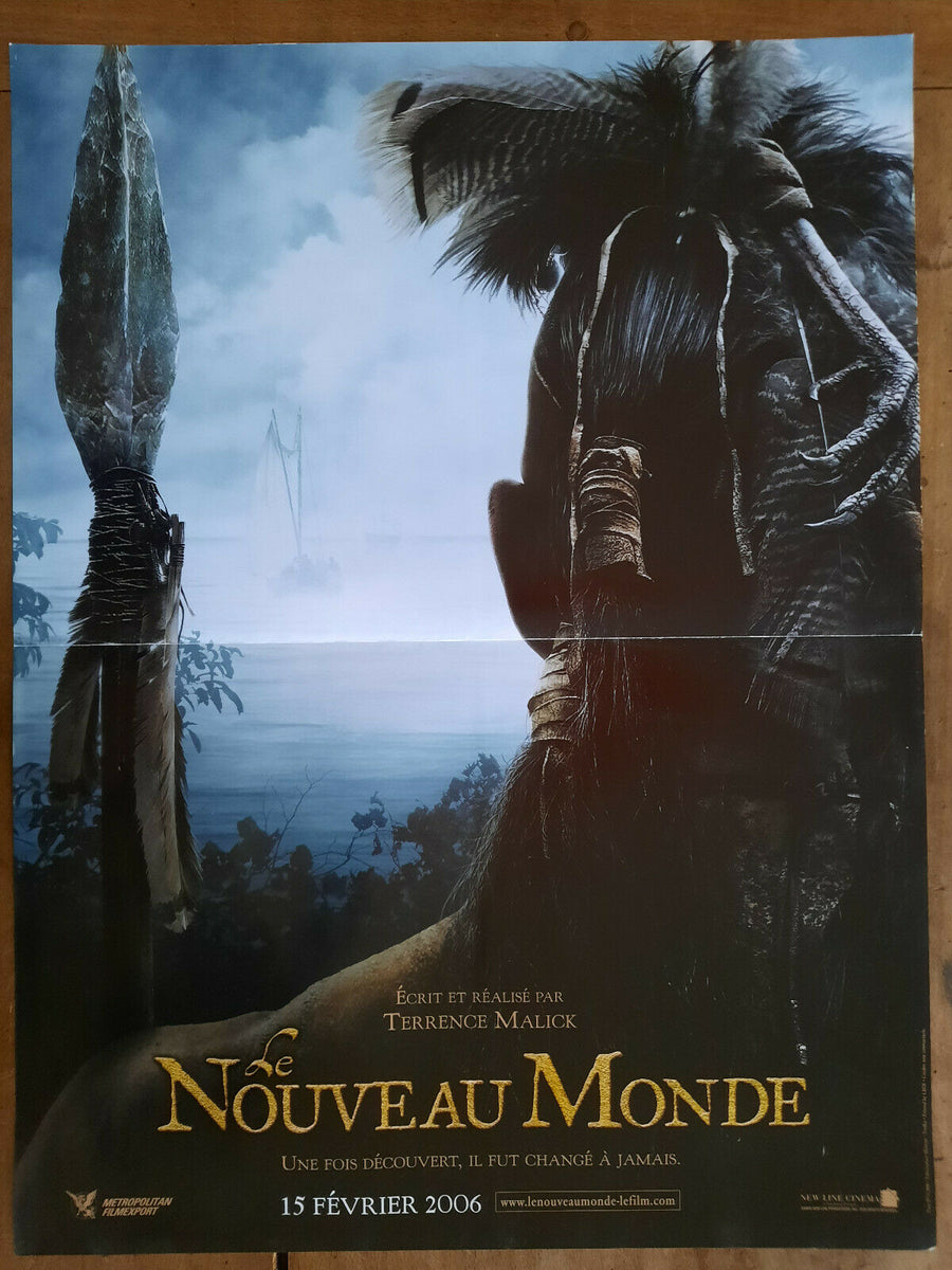 Poster THE NEW WORLD Terrence MALICK Colin FARRELL 40x60cm – CINEAD