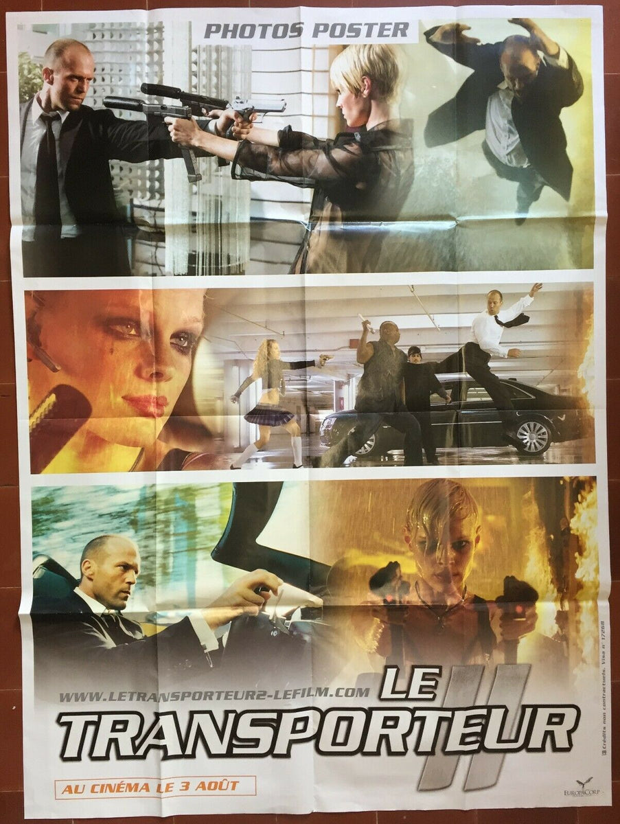 Poster THE TRANSPORTER 2 Transporter 2 JASON STATHAM Amber Valletta 12 ...
